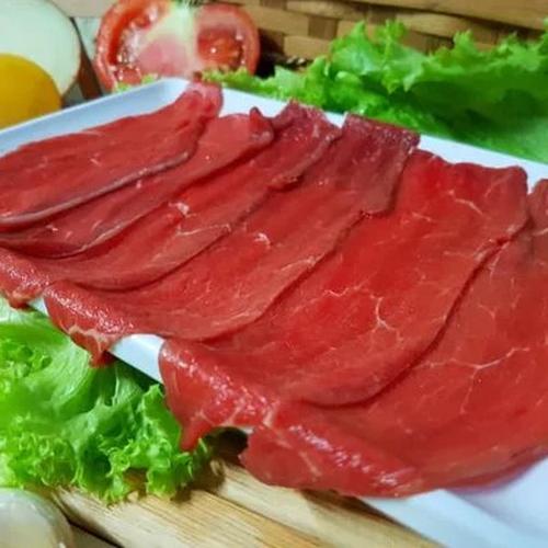 Jual DAGING SAPI AUS BEEF SLICE LOW FAT 500GR (U/ SUKIYAKI/YAKINIKU ...