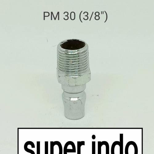 Jual COUPLER PM 30 DRAT LUAR SAMBUNGAN SELANG KOMPRESOR - MALE ...
