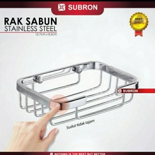 Jual Rak Sabun Stainless Tray Kawat Kecil Tempat Soap Kamar Mandi ...