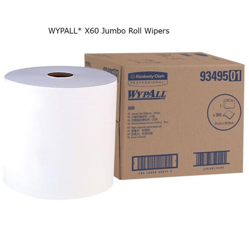Jual TISSUE WYPALL X60 WIPER JUMBO ROLL 93495 KIMBERLY-CLARK - Kota ...
