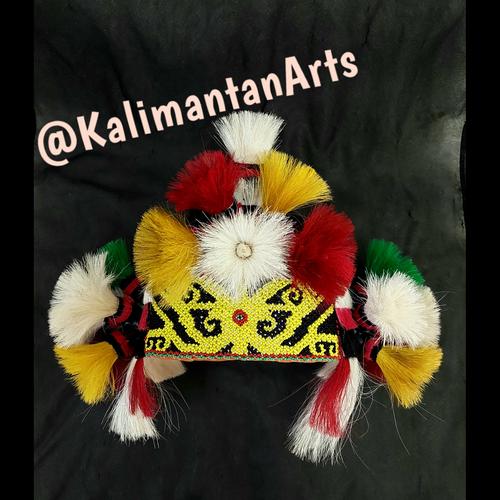 Jual Topi Dayak Hiasan Kepala Dayak Bluko Dayak Kenyah Wanita Dewasa ...