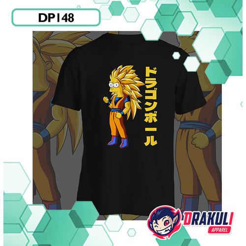 Jual T Shirt DP148 Dragon Ball version The Simpsons - Hitam, M - Jakarta Selatan - Drakuli ...