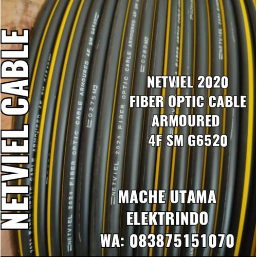 Jual NETVIEL FIBER OPTIC CABLE ARMOURED 4F SM - Jakarta Utara - MACHE ...