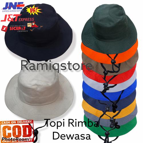 Jual topi rimba DEWASA bahan sakura topi gunung topi promosi - hijau ...