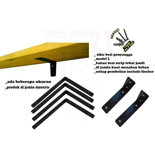 Jual Besi siku L penyangga kuat dan simetris - 10x6 - Kota Surabaya ...