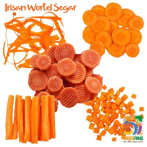 Jual Wortel Iris Segar Frozen / Potong Korek Api / Dadu / Crinkle ...