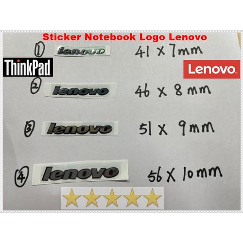 Jual Stiker Label Laptop Logo Lenovo series X T E W Original Quality ...
