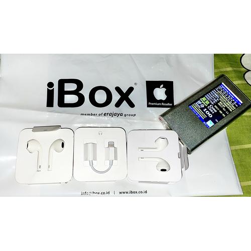 Jual Headset Earphone iPhone dengan Splitter Konverter Original Apple ...