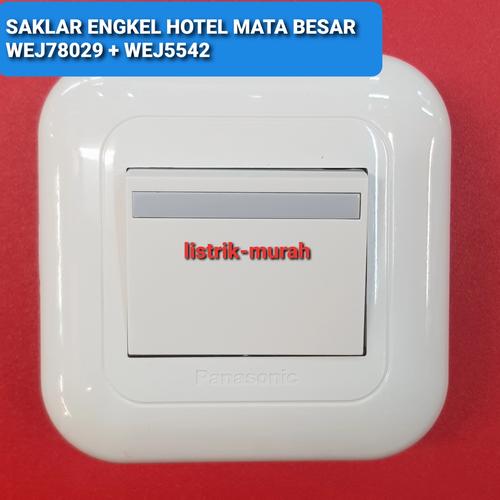 Jual Panasonic Saklar Engkel Hotel WEJ78029 WEJ5542 Tunggal Single ...