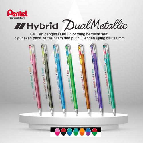 Jual Hybrid Dual Metallic - K110-DMDX - Jakarta Utara - Pentel Indonesia Online | Tokopedia