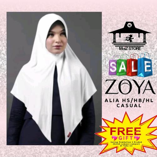Jual Zoya Alia HS/HB/HL/ Jilbab Zoya / Bergo Zoya / Jilbab Instan ...