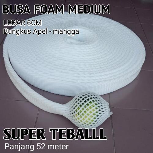 Jual busa foam net apel pir mangga jaring buah kemasan bungkus buah ...