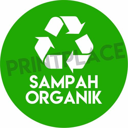 Jual STIKER SAMPAH ORGANIK - Jakarta Pusat - Printplace | Tokopedia
