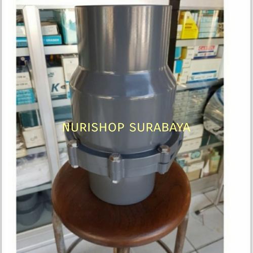 Jual Check valve 4 inch kdj King Da Jeng / swing check valve pvc 4" in ...