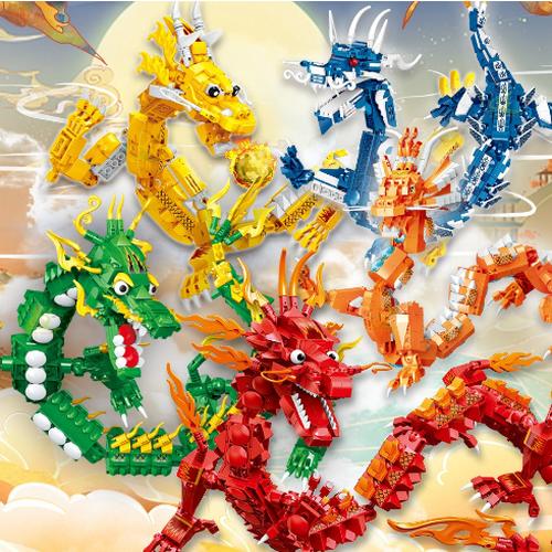 Jual Mainan Rakitan Balok Bangunan Lego Seri Naga Kreatif Untuk Hadiah ...