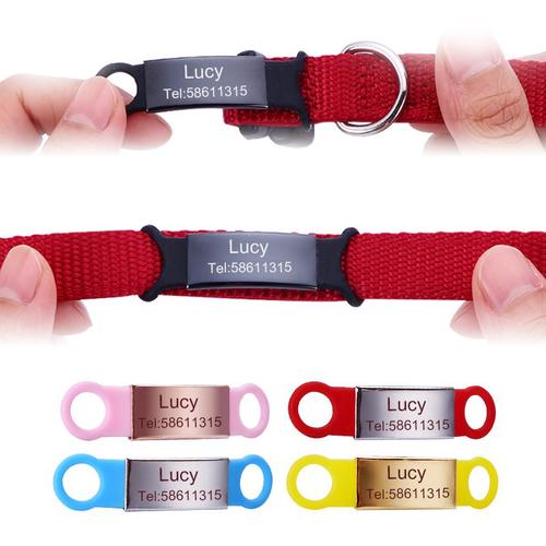 Jual Ready Stock!!! Tanpa Ukiran Name Tag Kucing / Anjing (Tanpa Kalung ...