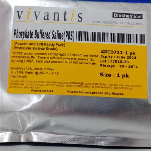 Jual Phosphate Buffered Saline (PBS) 10X Powder - Kota Bandung - Adalab ...