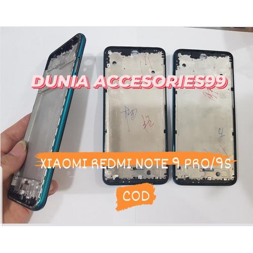 Jual FRAME XIAOMI REDMI NOTE 9 PRO/NOTE 9S -TULANG HP FRAME REDMI NOTE ...