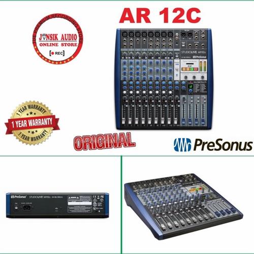 Jual PreSonus StudioLive AR12c 14-Channel USB-C Mixer - Jakarta Pusat ...