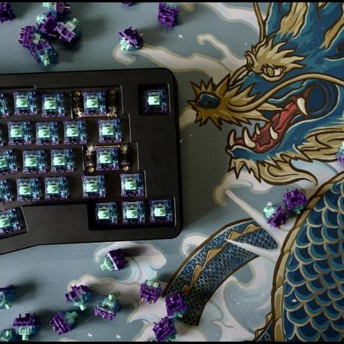 Jual Gopolar x Gateron Azure Dragon lubed krytox 205g0+krytox 105g0 ...