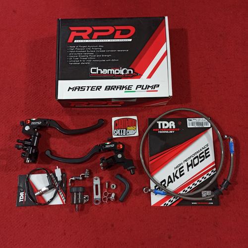 Jual Master Rem RPD Selang Rem TDR Silver Vario 125 Vario 150 Mio M3 S ...