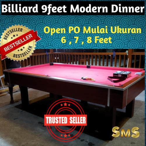 Jual Meja Biliar Bilyar Billiard 9ft Bola Besar Lebih Modern & Simple ...