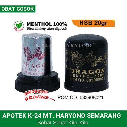 Jual Dragon Menthol Berbagai Ukuran / Obat Gosok / Melegakan Pernafasan ...