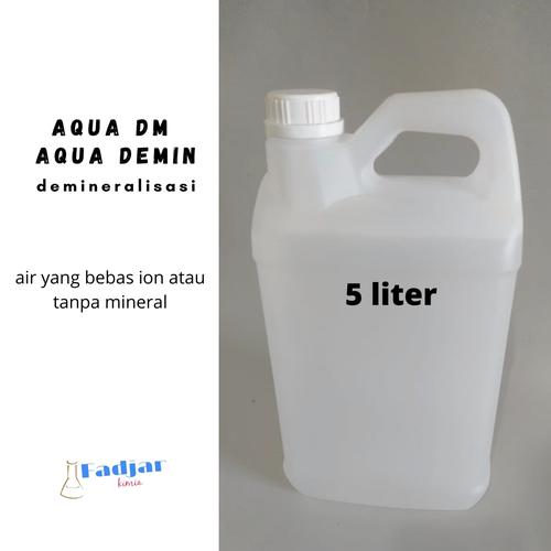 Jual Aqua DM 5 Ltr / Aqua Demin - Kab. Bogor - TOKO FADJAR JAYA | Tokopedia