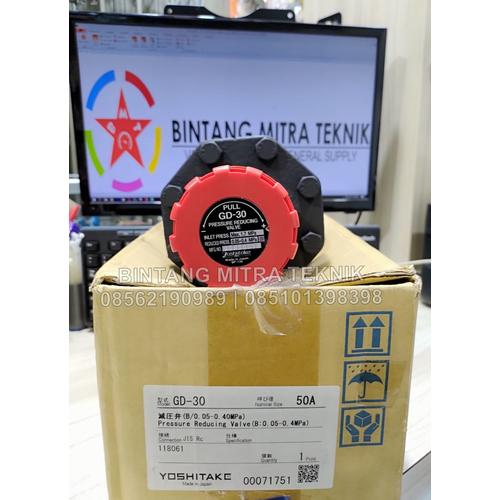 Jual PRV PRESSURE REDUCING VALVE YOSHITAKE GD-30 SIZE 2" (50A) B - Kota Bandung - BINTANG MITRA ...