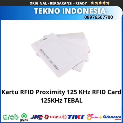 Jual Kartu RFID Proximity 125 KHz RFID Card 125KHz TEBAL - Kota ...