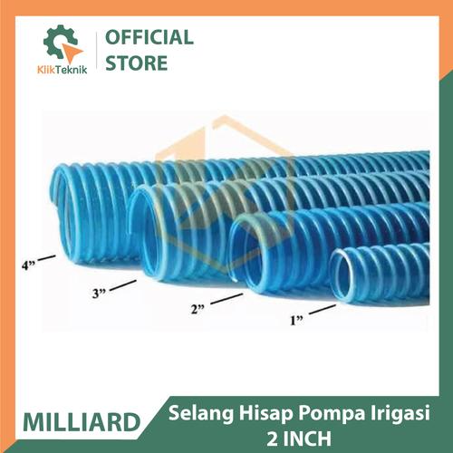 Jual Selang Hisap Pompa Irigasi Biru Selang Spiral PVC Suction 2" Inch ...