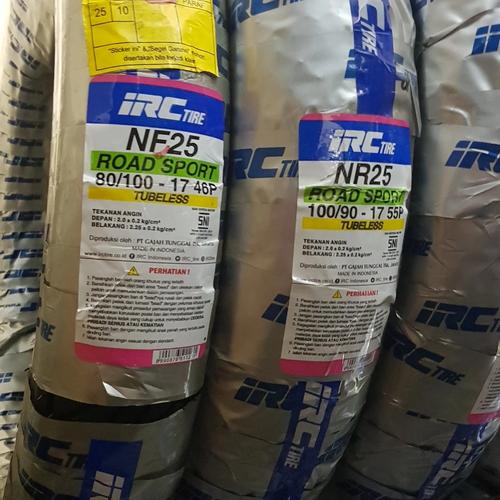 Jual PAKET BAN MOTOR IRC MEGA PRO / VERZA TUBLESS 80/100-17 100/90-17 ...