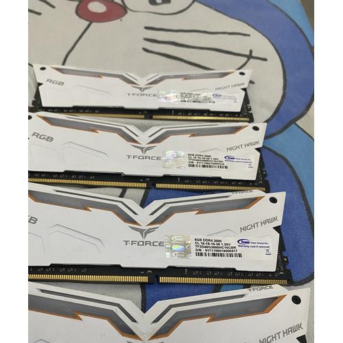Jual ram team t force night hawk rgb 4x8Gb ddr4 3000mhz TOTAL 32GB - 2 ...