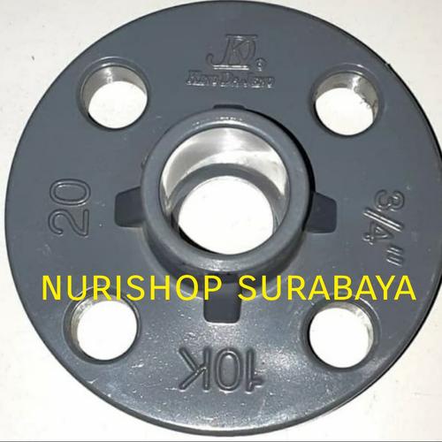 Jual FLANGE 3/4" / FLANGE 3/4 INCH / FLANGE PVC 3/4 INCH KDJ Taiwan ...