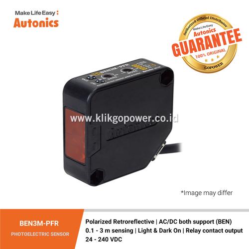 Jual Autonics Photo Sensor BEN3M-PFR - Jakarta Barat - GOPOWER | Tokopedia