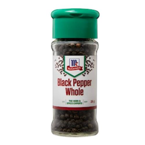 Jual mc cormick black pepper whole mccormick bumbu biji lada hitam utuh ...