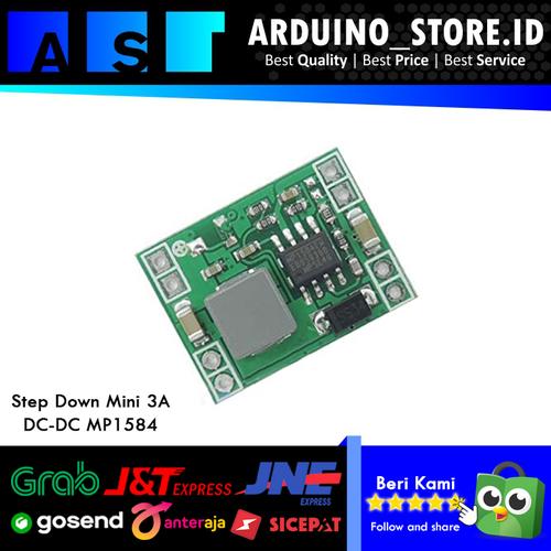 Jual MP1584 SMALL FIXED OUTPUT STEP DOWN DC 3A 7V-28V TO 3.3V MODULE ...