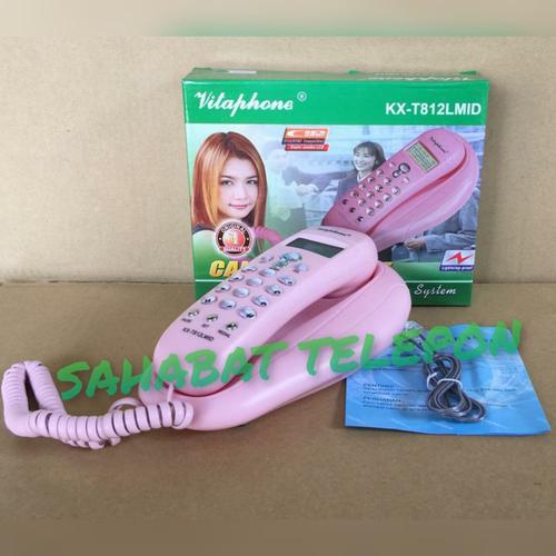 Jual Telephone rumah VITAPHONE KX-T812LMID - Orange - Jakarta Barat ...
