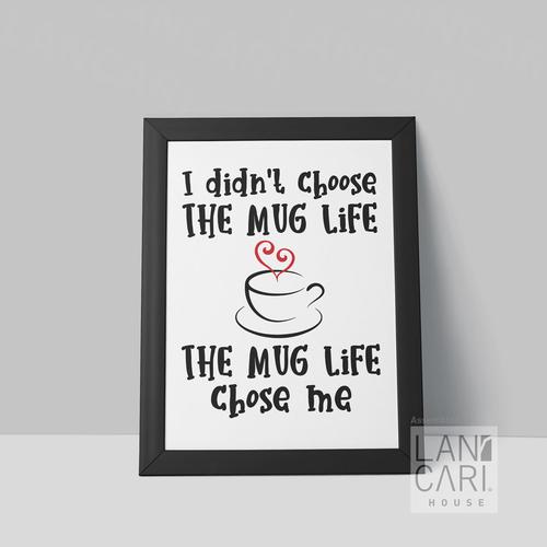 Jual Lukisan Quote Mug Coffee Minimalis Pigura Hiasan Cafe Dekorasi ...