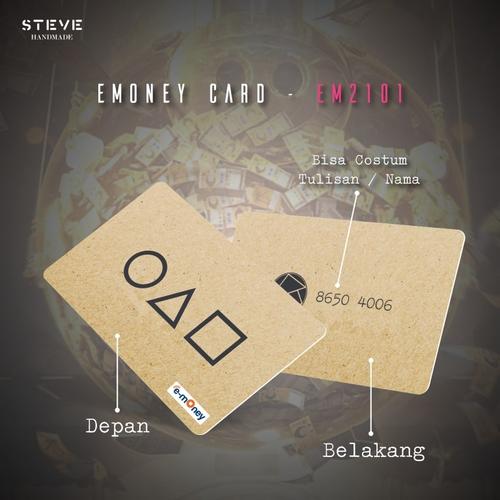 Jual Emoney Squid Game EM2101 Custom Nama Etoll Cetak ID Card E-money ...