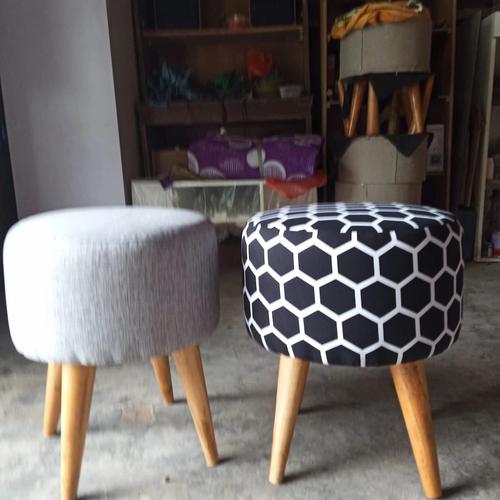 Jual Bangku Bulat/ Bangku Santai/ Sofa Bulat/Kursi Empuk Diameter 36cm ...