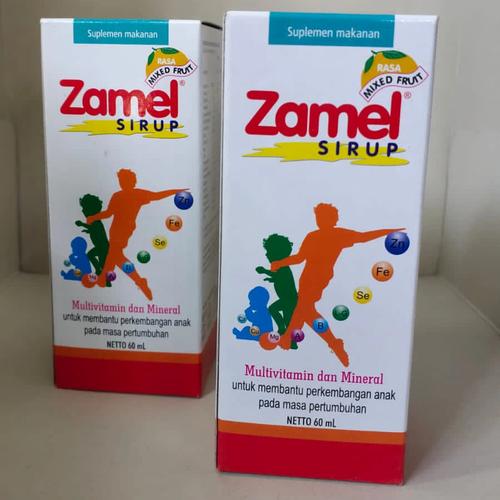 Jual Zamel Syrup Multivitamin Anak - Kota Bekasi - Medika amanah ...