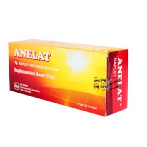 Jual ANELAT STRIP 10 TABLET - ASAM FOLAT 1000 MCG - Kota Tangerang ...