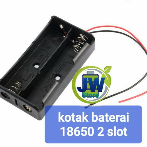 Jual tempat baterai 2 slot 18650 rangkaian seri - Kota Makassar ...