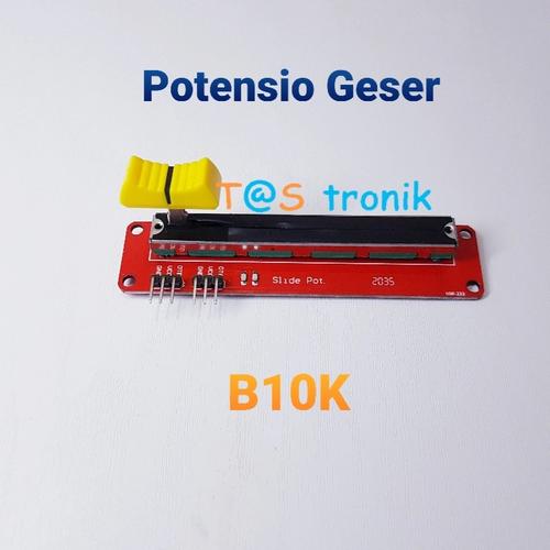 Jual Potensio Geser Potensiometer B10K Sliding Potensio 10K Slider ...