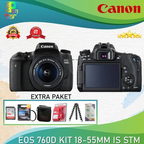 Jual Canon EOS 760D Kit 18-55mm IS STM / Canon 760D Kit 18-55MM IS STM ...