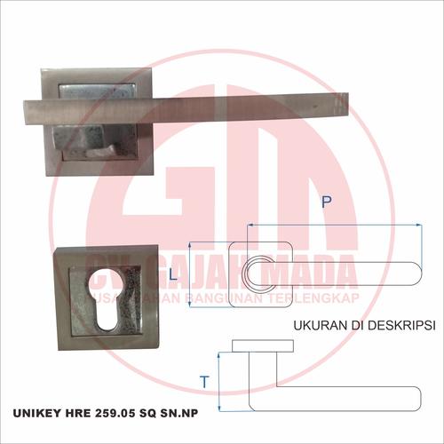 Jual HANDLE PINTU UNIKEY HRE 259.05 SQ SN/NP - Kota Yogyakarta - Gajah ...