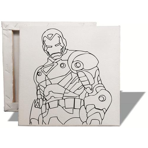 Jual Kanvas Sketsa Gambar Superhero - 41, 15x15 cm - Kab. Bandung ...