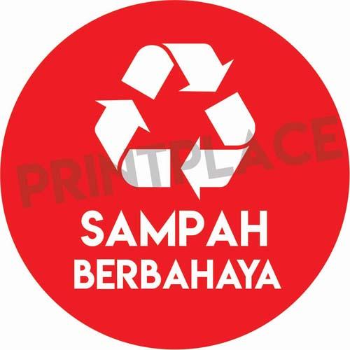 Jual STIKER SAMPAH BERBAHAYA SAMPAH B3 SAMPAH BATERAI DLL - Jakarta ...
