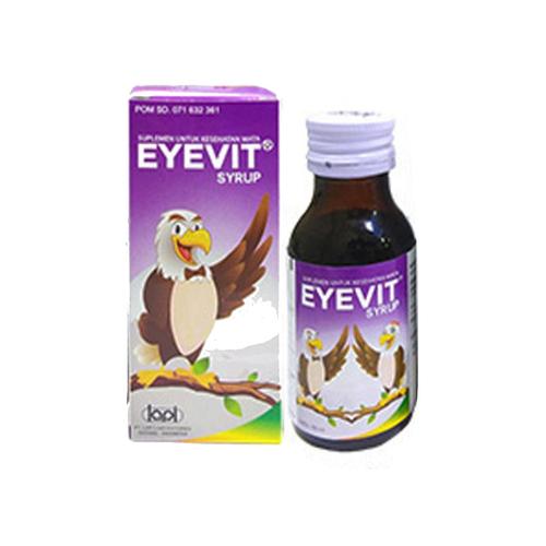 Jual EYEVIT SYRUP 60 ML / VITAMIN MATA / KESEHATAN MATA / BOTOL ...
